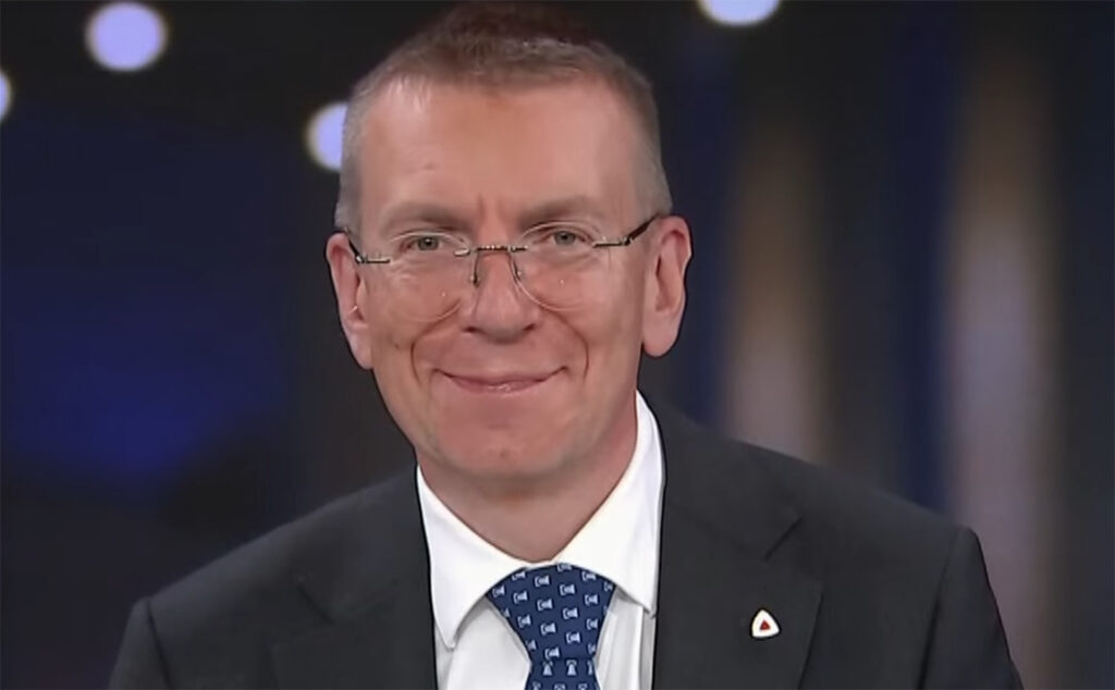 Le nouveau président letton, Edgars Rinkevics, devient le premier chef ...